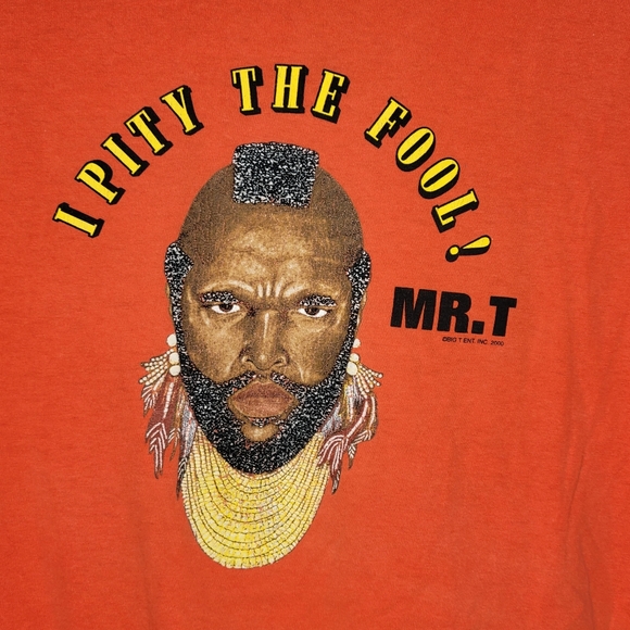 Vintage | Shirts | Vintage Y2k Mrt I Pity The Fool Retro Streetwear ...